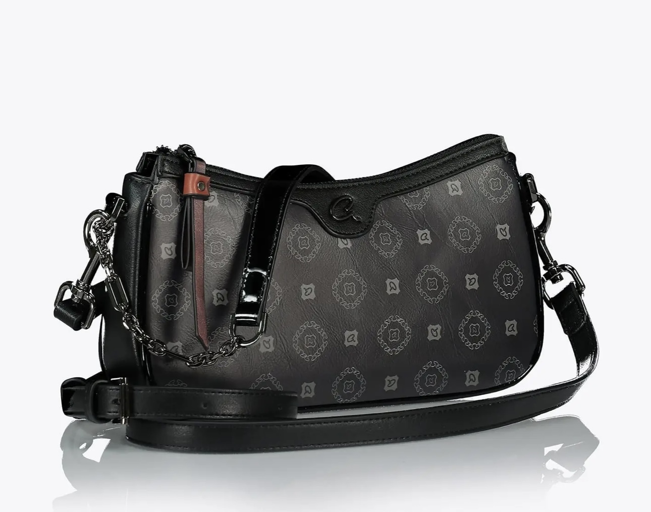 Style You | ΤΣΑΝΤΑ ΩΜΟΥ/ ΧΙΑΣΤΙ PEWTON ΜΕ ΤΥΠΩΜΕΝΟ ΜΟΝΟΓΡΑΜΜΑ