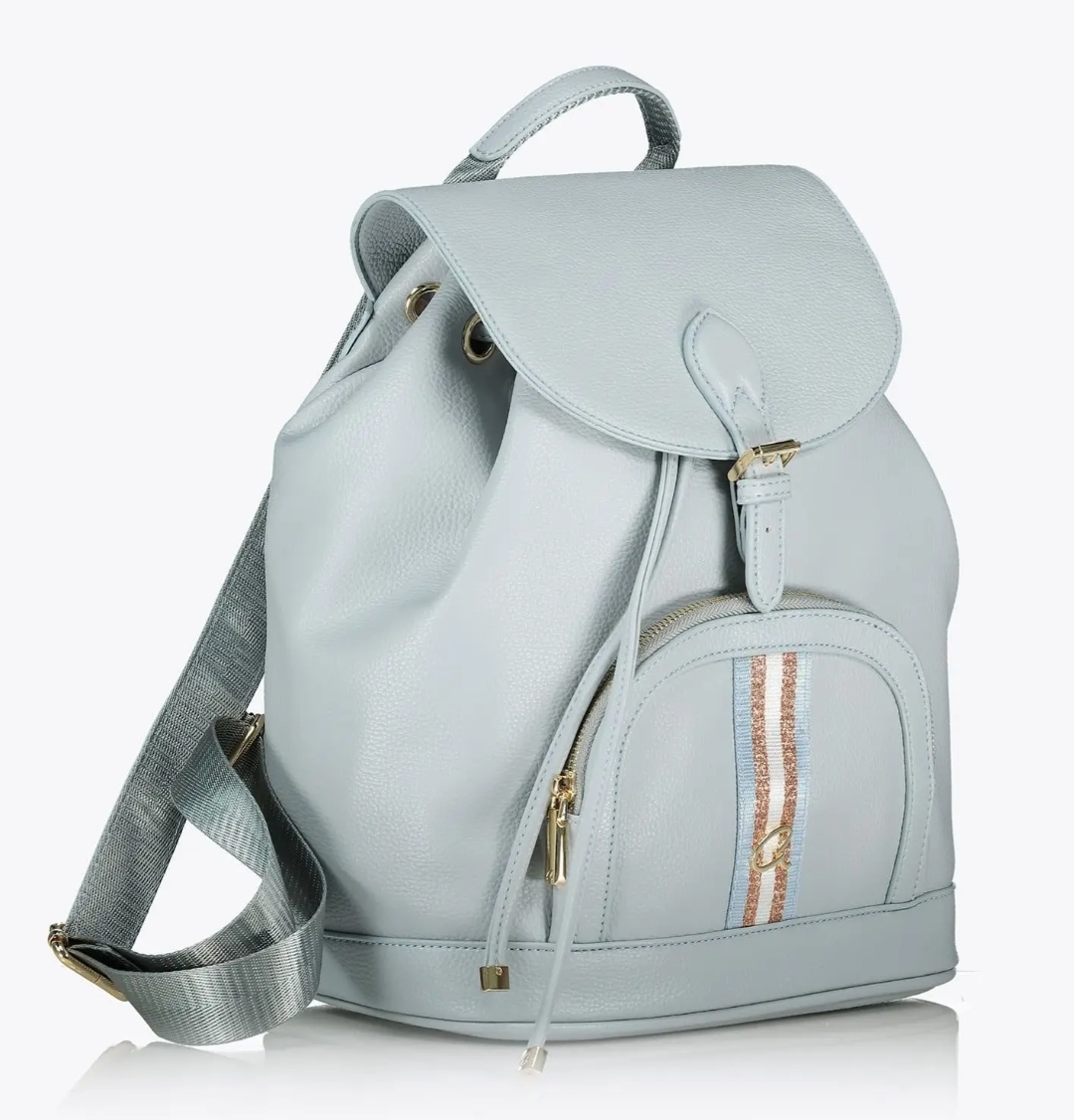 Style You | ΣΑΚΙΔΙΟ ΠΛΑΤΗΣ JUNIPER ΜΕ ΚΑΠΑΚΙ ΚΑΙ ΚΛΕΙΣΙΜΟ ΠΟΥΓΚΙ.
